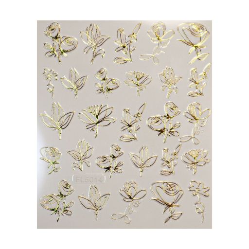 Наліпки для нігтів Vizavi Professional FL-5014 - купити на EVA.UA