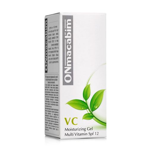 Зволожувальний гель для обличчя ONmacabim VC Moisturizing Gel Multi Vitamin SPF 12 Мультивітамін ...