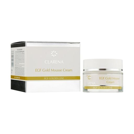 Пептидний крем-мус для обличчя Clarena EGF Golden Line EGF Gold Mousse ...