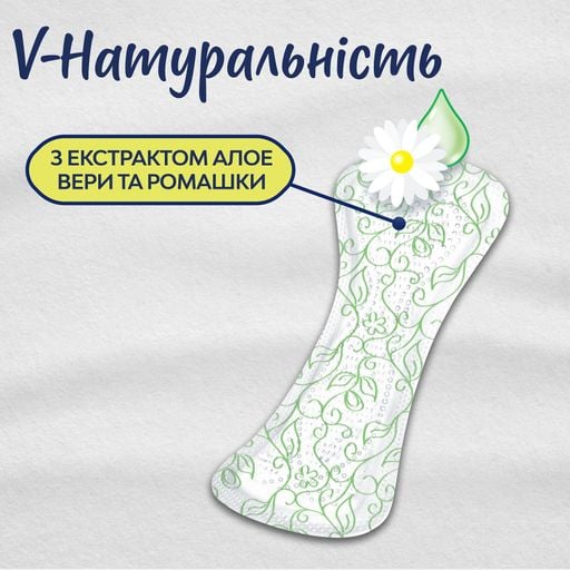Уценка! Ежедневные гигиенические прокладки Libresse Natural Care Normal ...