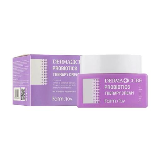 Антивіковий крем для обличчя FarmStay Derma Cube Probiotics Therapy ...