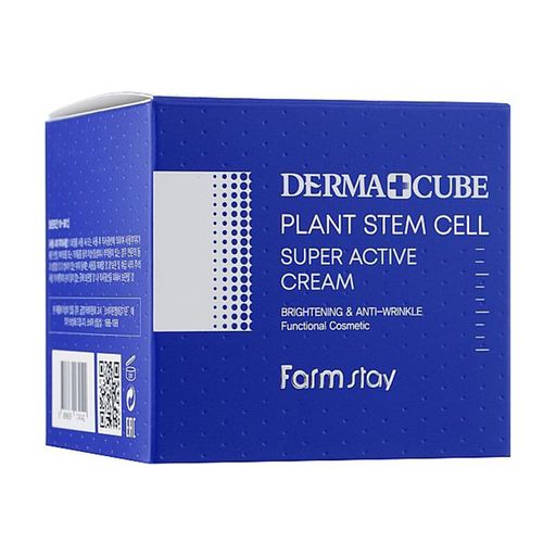 Антивіковий крем для обличчя FarmStay Derma Cube Plant Stem Cell Super ...