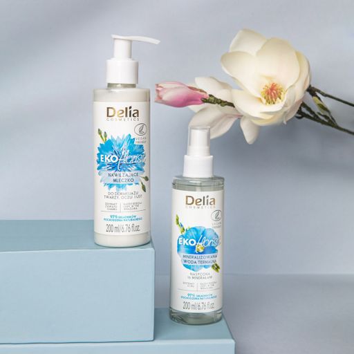Увлажняющее и очищающее молочко для лица Delia Cosmetics Ekoflorist ...