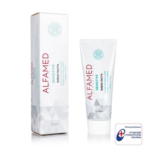 Зубная паста Alfamed Professional Sensitive, 75 мл — купити на EVA.UA ...