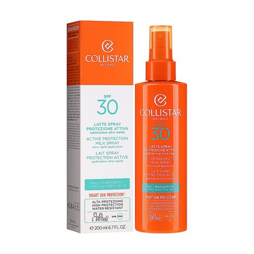 Сонцезахисний молочко-спрей для тіла Collistar Sun Care Active ...