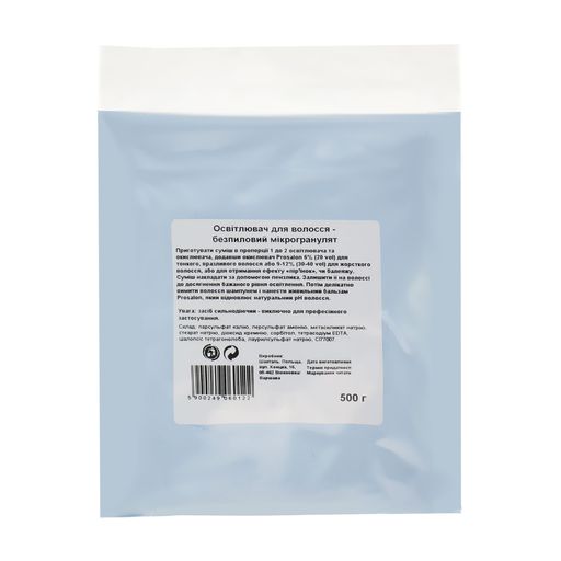 Освітлювач для волосся Prosalon Professional Colouring Hair Bleaching ...