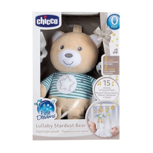 Музична іграшка з нічником Chicco Зоряне ведмежа, з народження (11128. ...