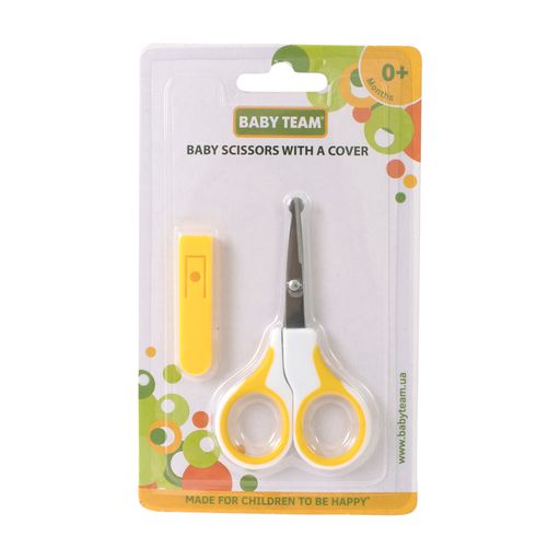 Ножиці дитячі з чохлом Baby Team від народження (7102) - купити на EVA.UA