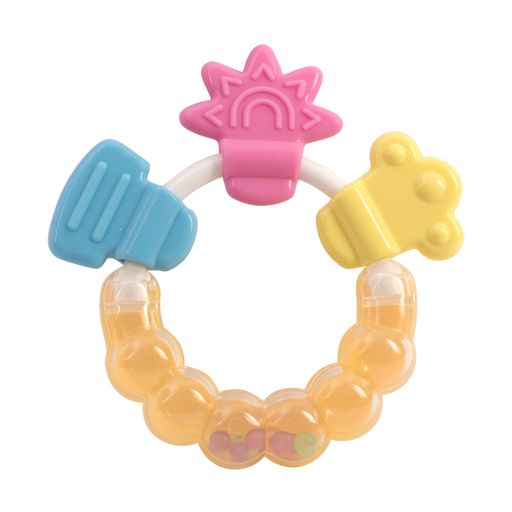 Брязкальце-прорізувач Baby Team Квіточка, від 4 місяців (8410) - купити ...