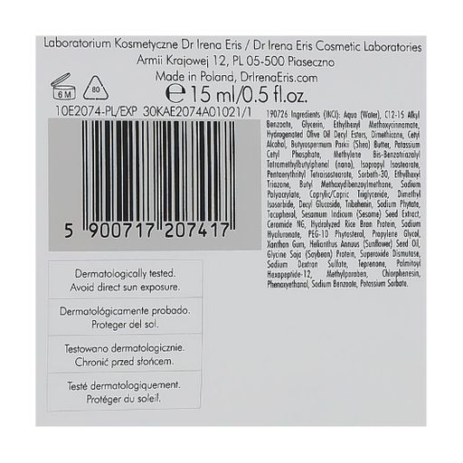 Крем для шкіри навколо очей Dr. Irena Eris Volume Filler Eye Cream, SPF ...