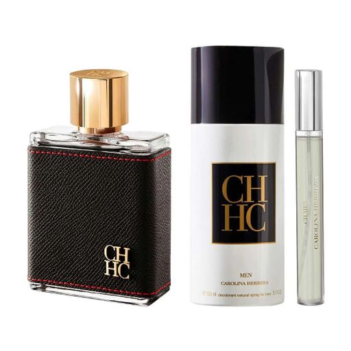 Парфумований набір чоловічий Carolina Herrera CH Men (туалетна вода ...