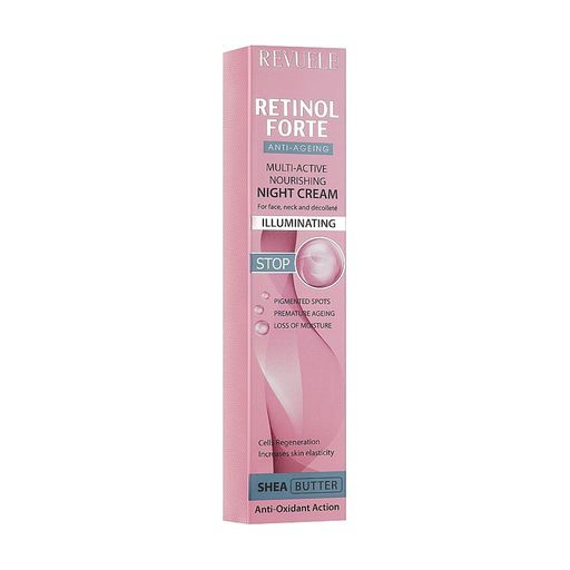 Нічний живильний крем для обличчя Revuele Retinol Forte Multi-Active ...
