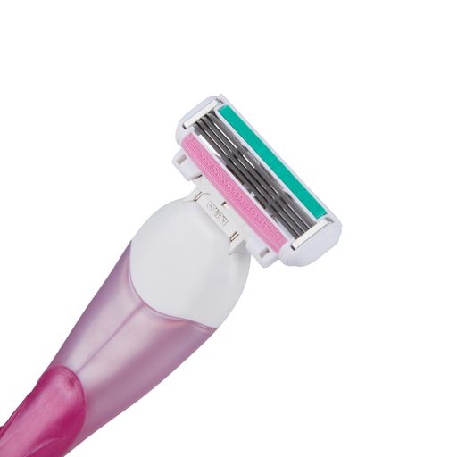 Станок для гоління MAY Body Candy жіночий, 4 леза, з 2 змінними ...