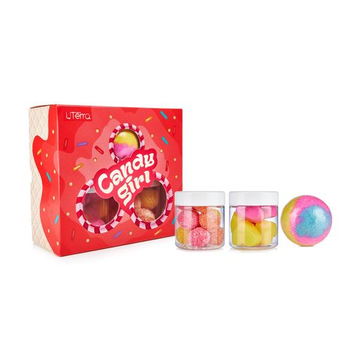 Подарочный набор UTerra Native Candy Girl (мыло, 100 г + скраб-мармелад ...