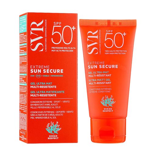 Матувальний сонцезахисний гель для обличчя SVR Extreme Sun Secure Gel ...