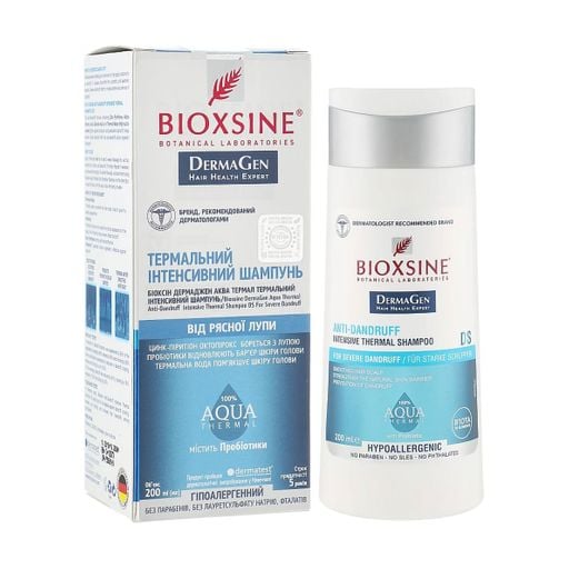 Інтенсивний шампунь для волосся Biota Bioxsine DermaGen Aqua Thermal ...