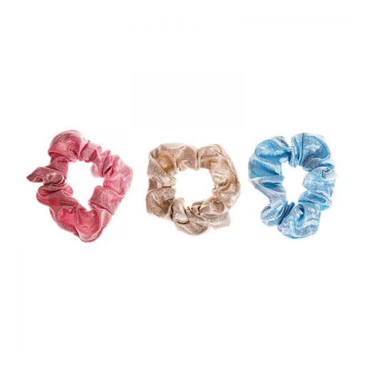 Резиночки для волосся Shokky Bandz Scrunchies Мега блиск, 3 шт (AW42926 ...
