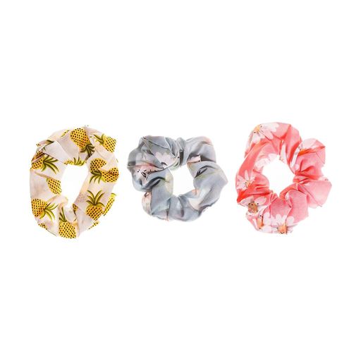 Резиночки для волосся Shokky Bandz Scrunchies Фруктовий коктейль, 3 шт ...