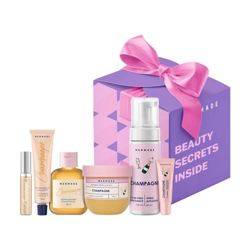 Подарунковий набір Mermade Celebrate With Champagne, 7 предметів ...