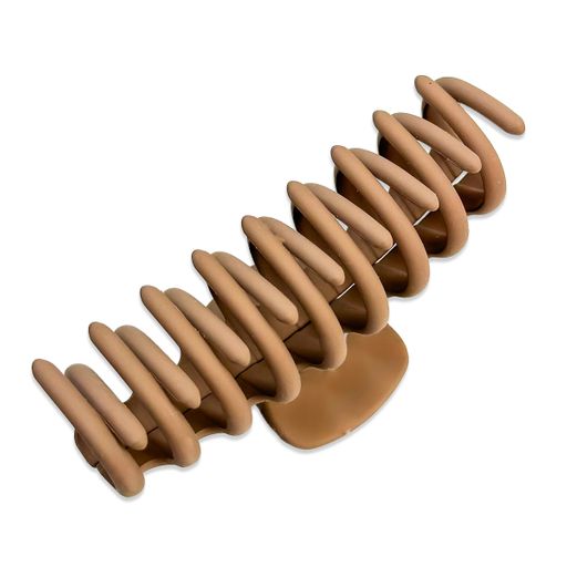 Заколка для волосся Miso Краб, ракушка, коричнева, 1 шт (N016-10r ...