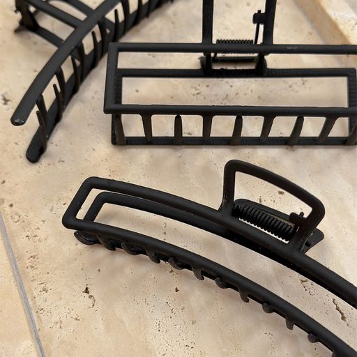 Заколка для волосся Miso Краб, прямокутник, чорна, 1 шт (N015/4) — купити на EVA.UA ...