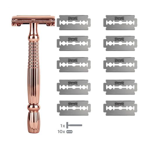 Бритва Wilkinson Sword Intuition Rose Gold з 10 змінними лезами, жіноча ...
