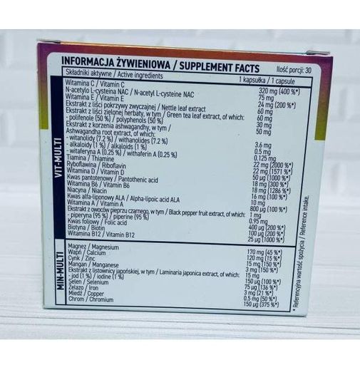 Вітамінно-мінеральний комплекс для спорту OstroVit Vit&Min Sport 60 ...