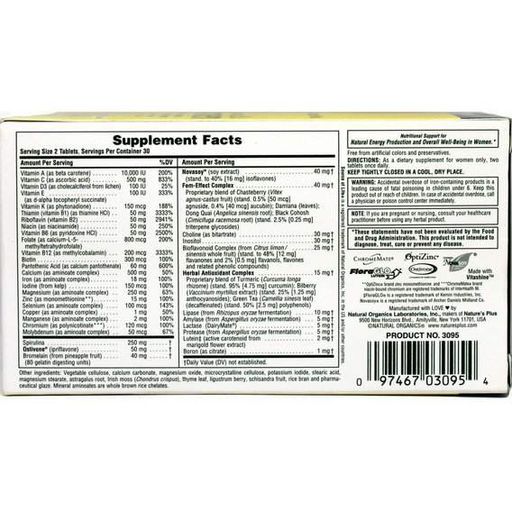 Вітамінно-мінеральний комплекс Nature's Plus Source of Life Women 60 ...