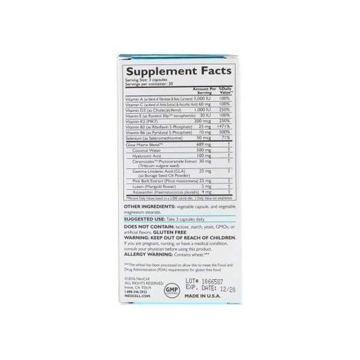 Мультивітаміни Neocell Glow Matrix Advanced Skin Hydrator 90 Caps ...