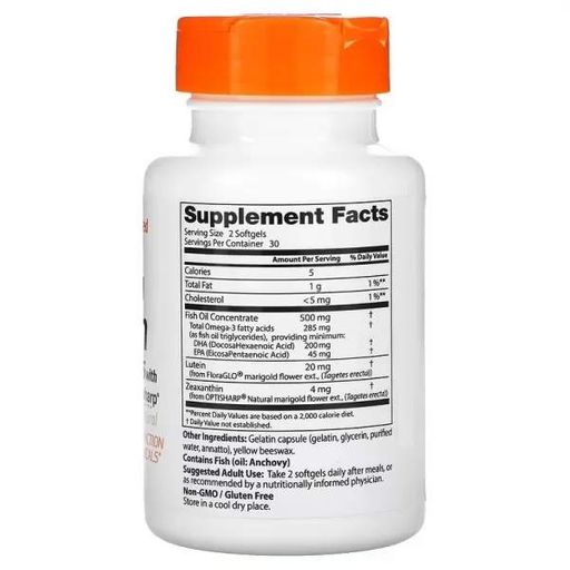 Комплекс для профілактики зору Doctor's Best Natural Vision Enhancers ...