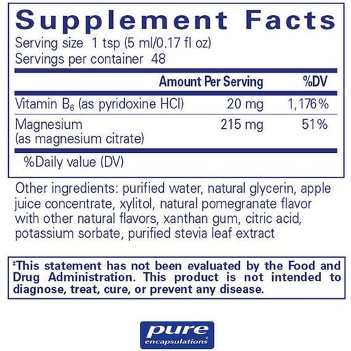 Мікроелемент Магній Pure Encapsulations Magnesium liquid 240 ml PE ...