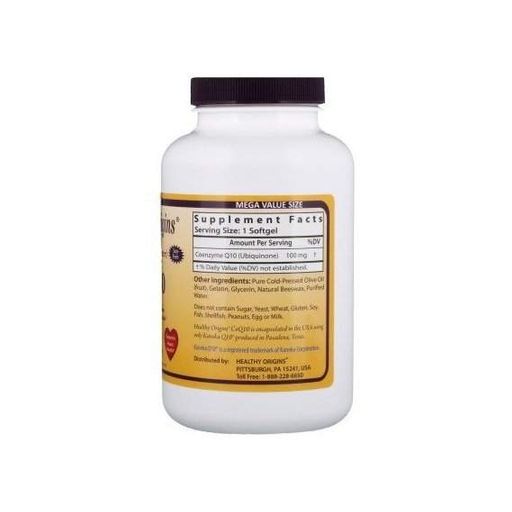Коензим Healthy Origins CoQ10 100 mg 30 Softgels (866844) — купити на ...