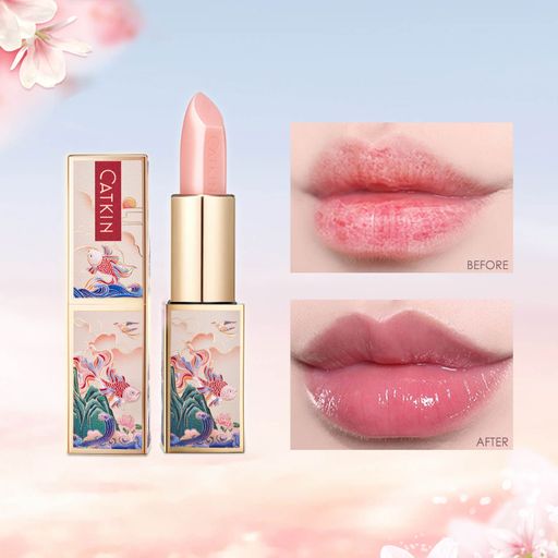Зволожувальний бальзам для губ Catkin Hydrating Lip Balm Color Changing Lip Moisturizer, 3.3 г ...