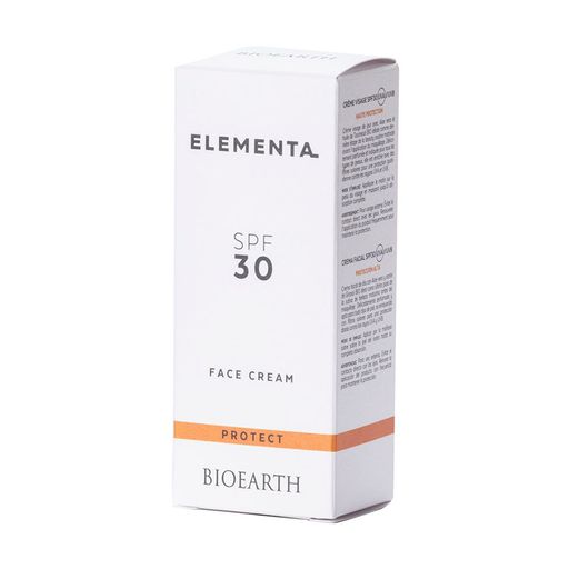 Захисний крем для обличчя Bioearth Elementa Protect Face Cream SPF 30 ...