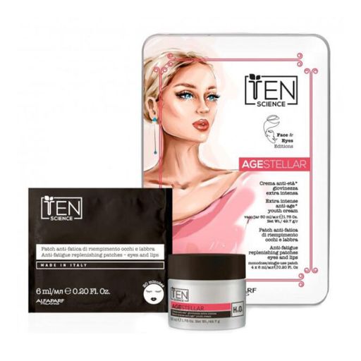 Уценка! Набор Ten Science Age Stellar Kit (крем для лица, 50 мл + патчи ...