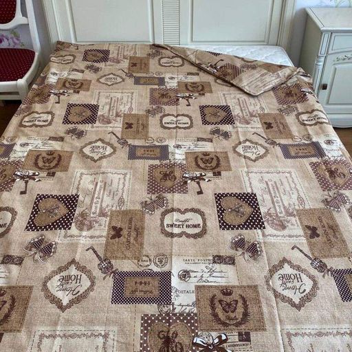 Підковдра на запах євро 200х210 см Бязь Голд Ananasko PD1711 (888293 ...