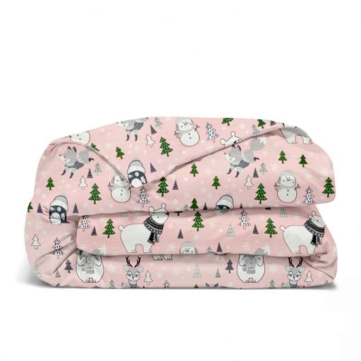 Підліткова постільна білизна з простирадлом на резинці ANIMALS CS19 COSAS (4822052235454 ...