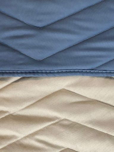 Покривало ArCloud ZigZag Infinity/Rainy Day стьобане двостороннє 200x220 євро (908248) — купити ...