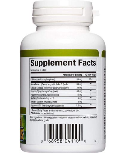 Комплекс для травлення Natural Factors Ultra-Lax, Herbal Formula 90 ...