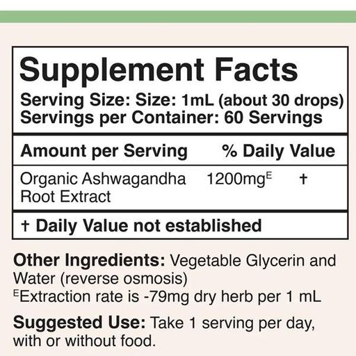 Ашваганда Double Wood Ashwagandha Drops 1200 mg 60 ml /60 servings ...