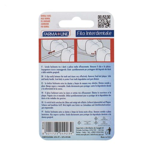 Зубна нитка Farma Line, 50 м — купити на EVA.UA - гіпермаркет краси