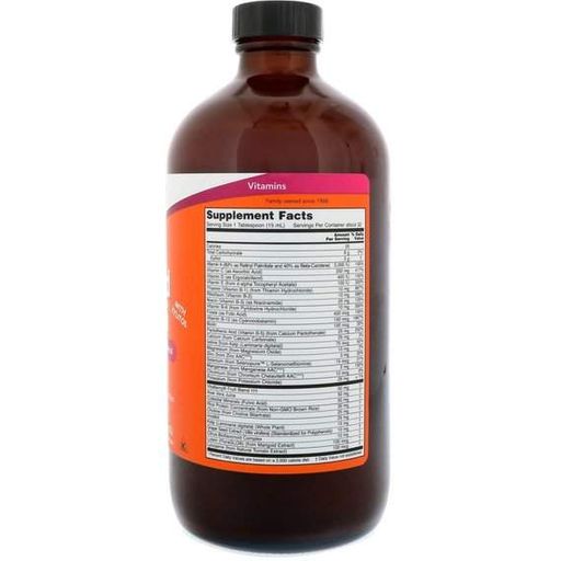 Мультимінеральний комплекс NOW Foods Liquid Multi 473 ml /32 servings ...