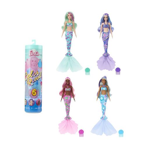 Лялька-сюрприз Barbie Color Reveal Таємниці моря, від 3 років, 32.5*8.5 ...