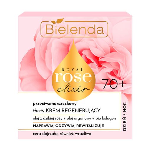 Відновлювальний крем для обличчя Bielenda Royal Rose Elixir Face Cream ...